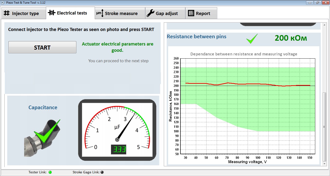 (TD-3000-PIEZO) PIEZO TESTING SET - OUS