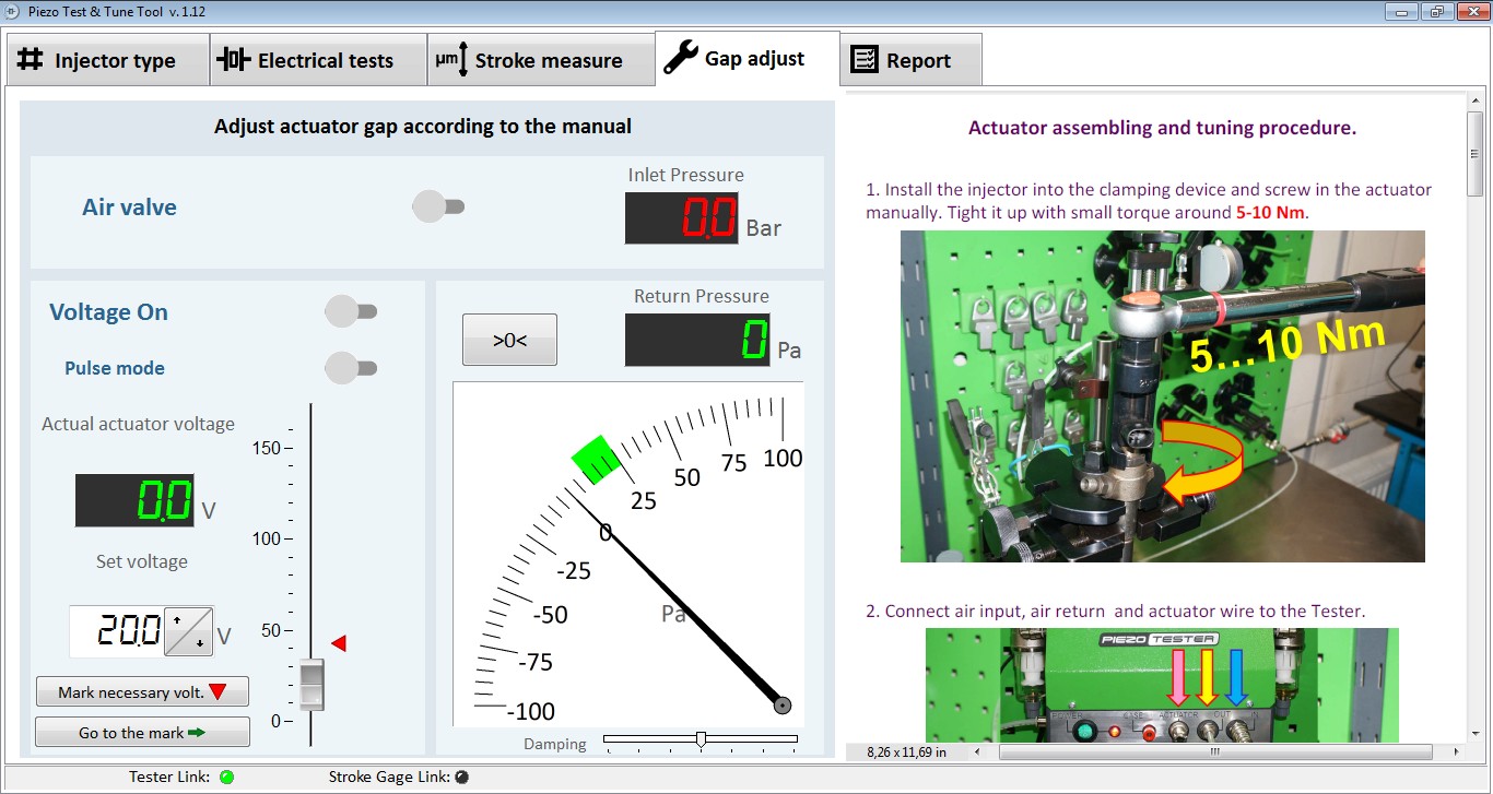(TD-3000-PIEZO) PIEZO TESTING SET - OUS