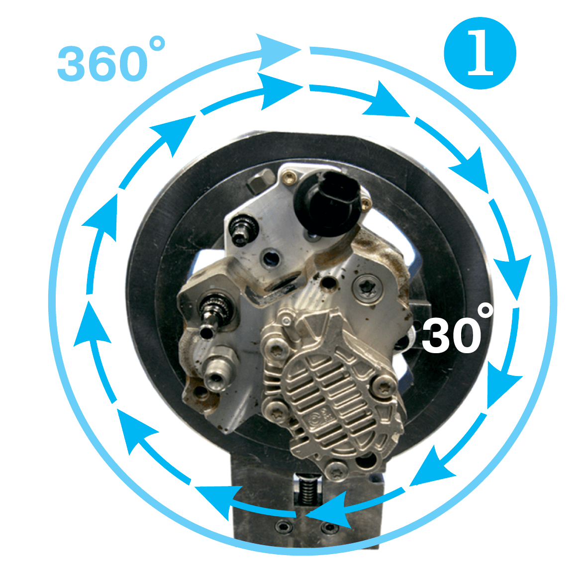 (TD-1700-CRP) CR PUMP CLAMPING DEVICE - OUS