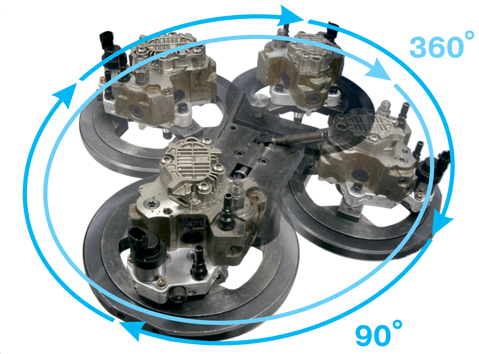 (TD-1700-CRP) CR PUMP CLAMPING DEVICE - OUS